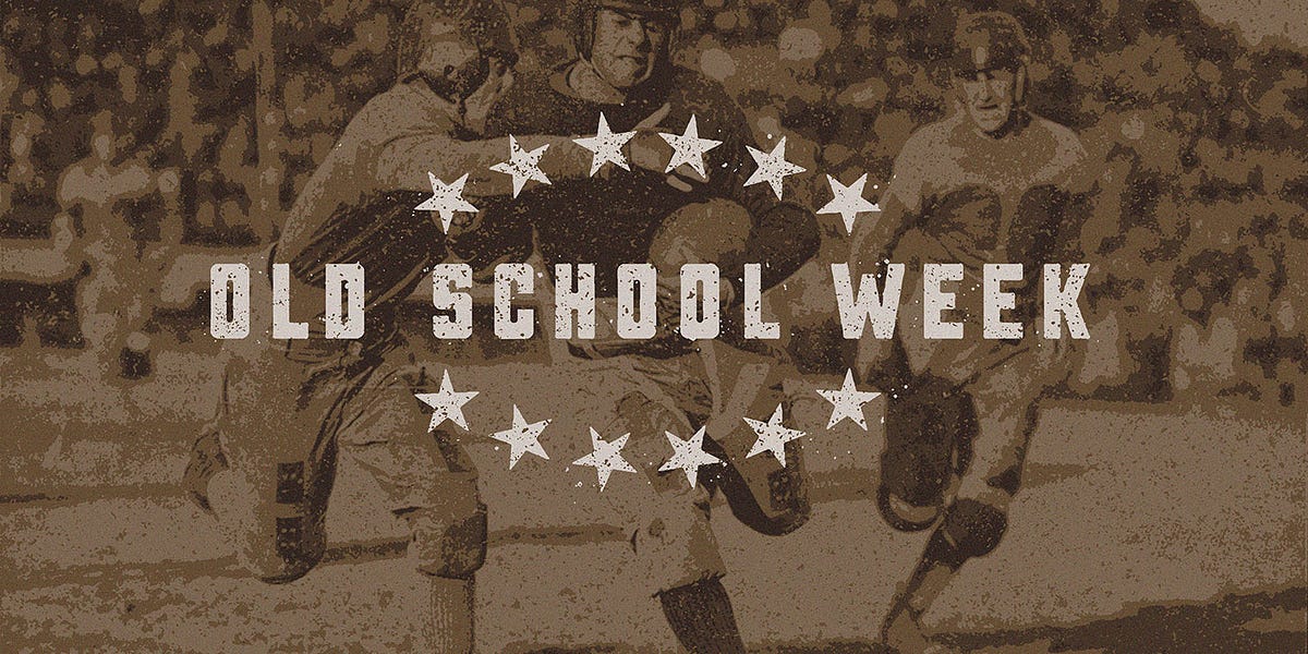 OLD SCHOOL WEEK is here... - by Tyler Dunne - Go Long