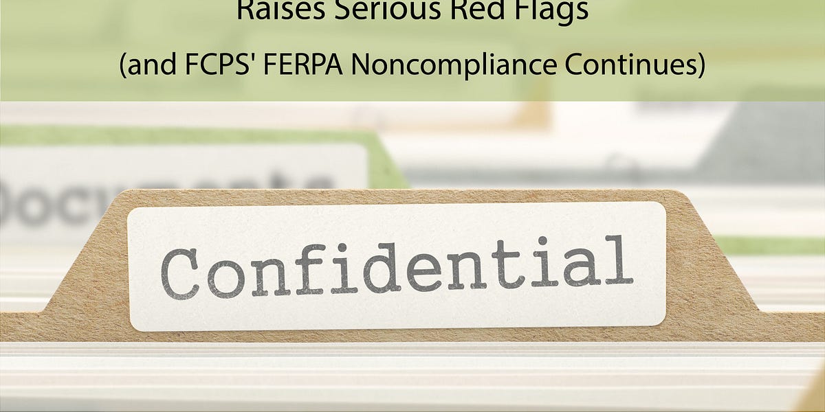 Fairfax County Public School’s FERPA and PPRA “Assurance of Compliance ...
