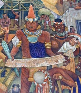 Pictograms from the Aztec's Ancient Notes