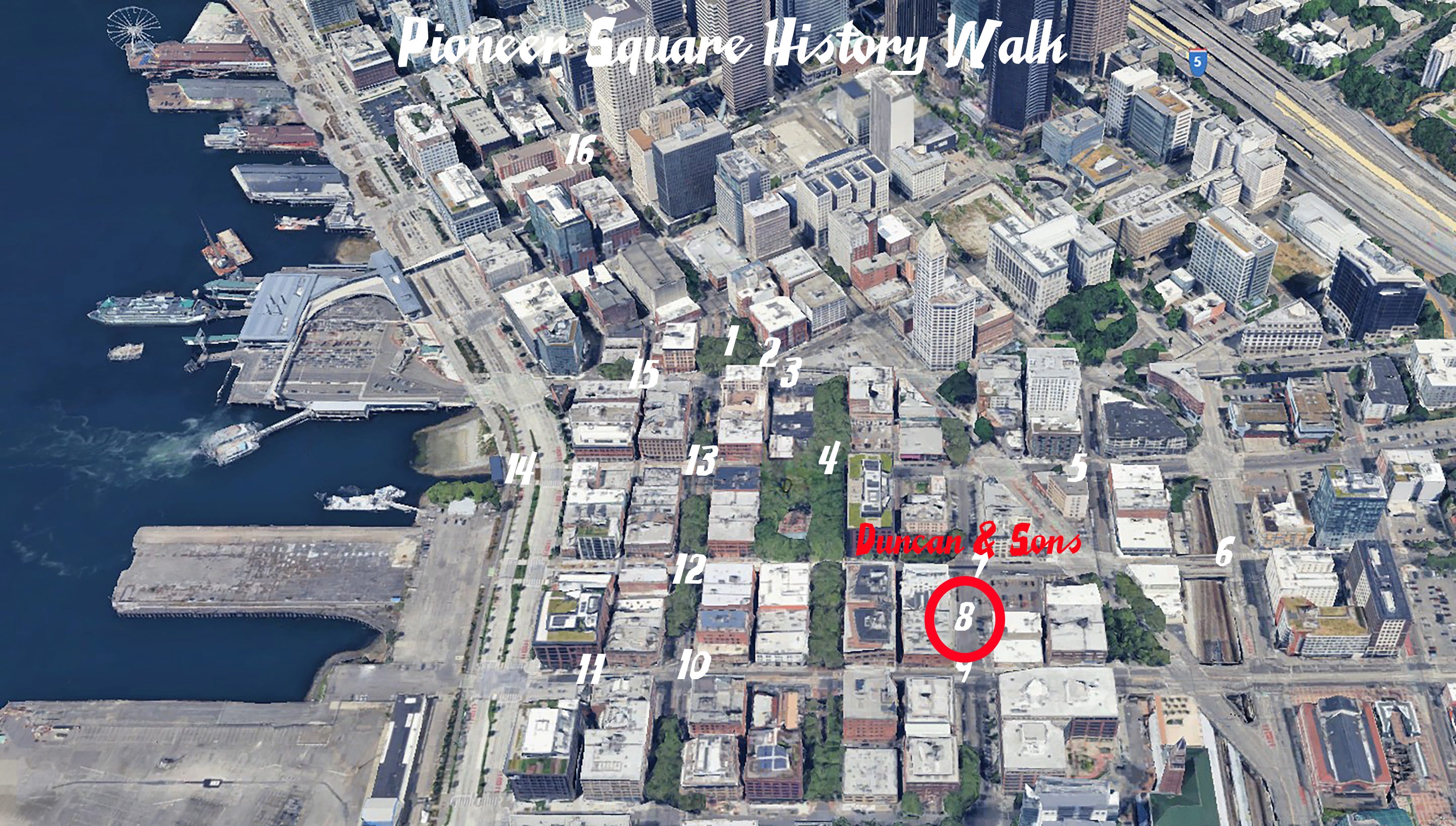 Pioneer Square History Walk Stop Number 8 Duncan & Sons Saddlery Building
