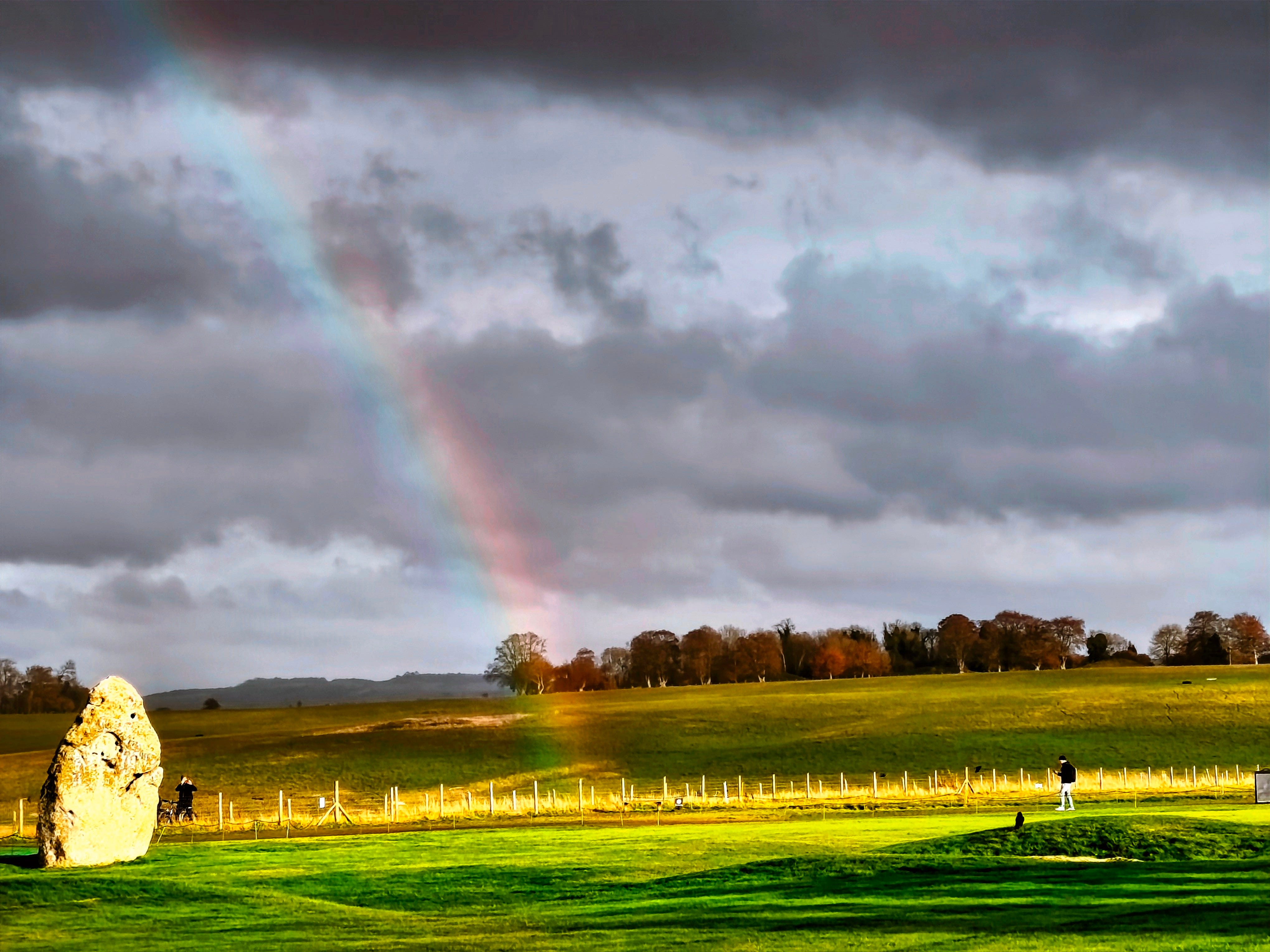 A rainbow bridge and the heart-call of Stonehenge