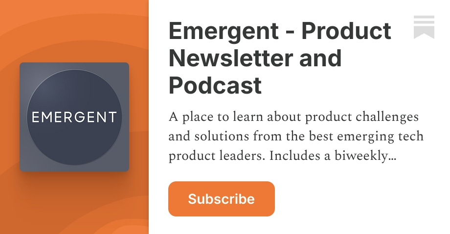 Emergent: Building the Future | Adam Judelson | Substack