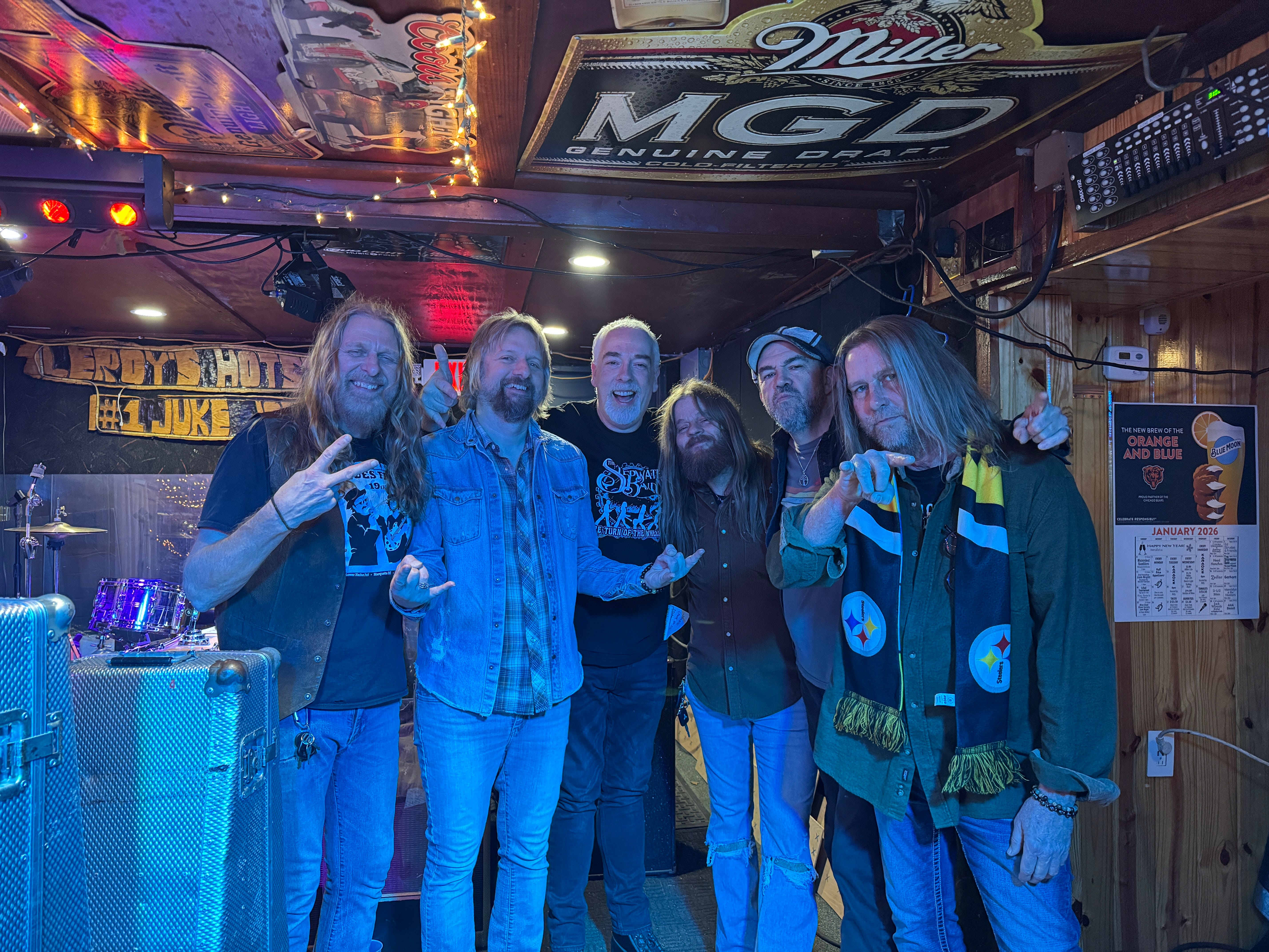 Kicking Off the Illinois Drifter Podcast at Leroy's Hot Stuff