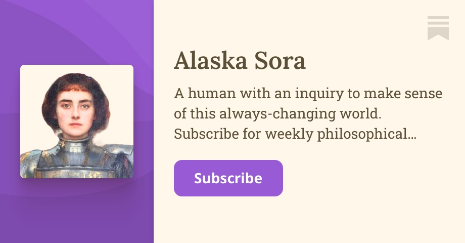 Alaska Sora | Substack