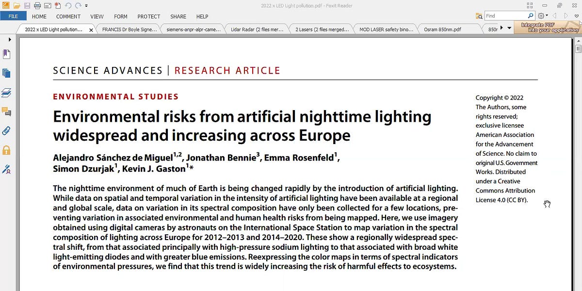 ARTIFICIAL LIGHTING A CLASS 1 CARCINOGEN UNDERSTAND THE RISKS AND AVOID ...
