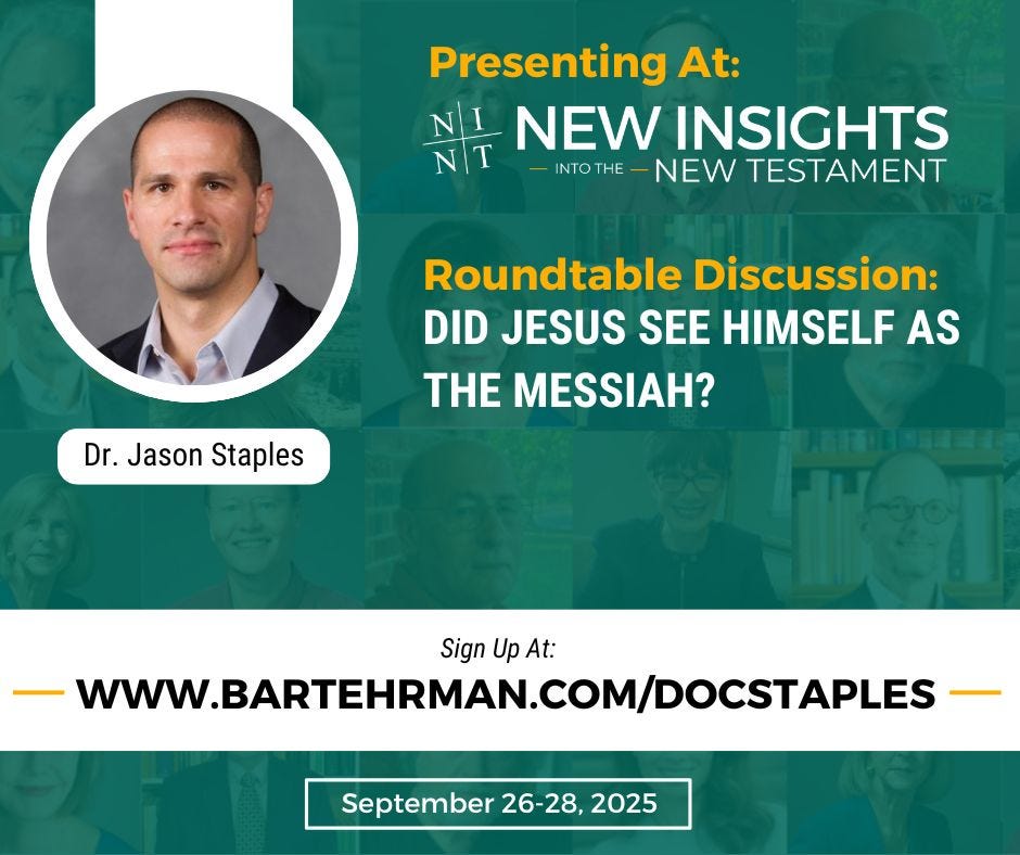 Details Matter: By Jason A. Staples | Substack