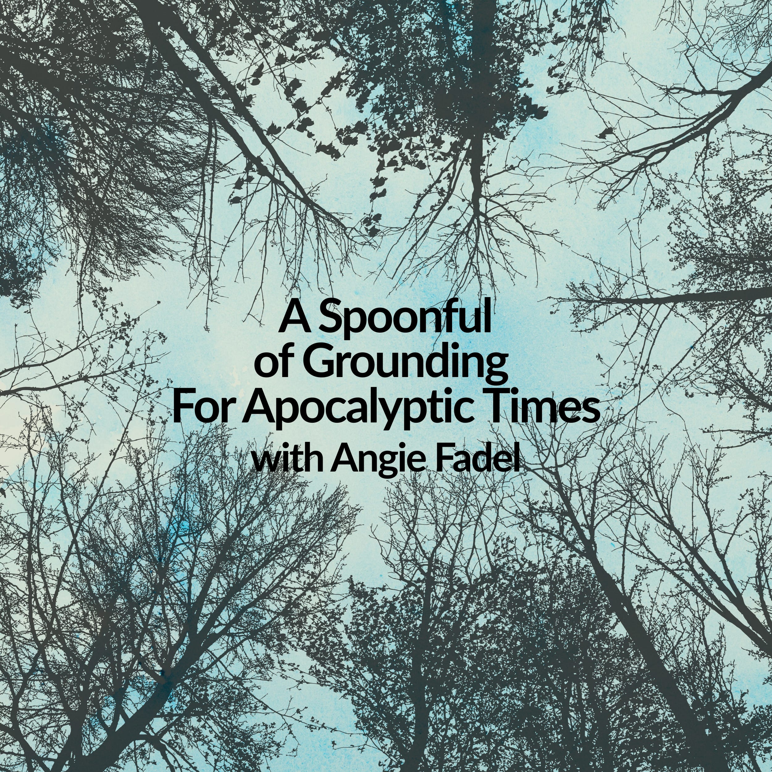 A Spoonful of Grounding For Apocalyptic Times - Angie Fadel