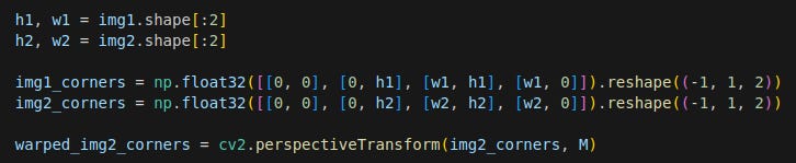 CodeWalkthrough: Image Stitching with OpenCV