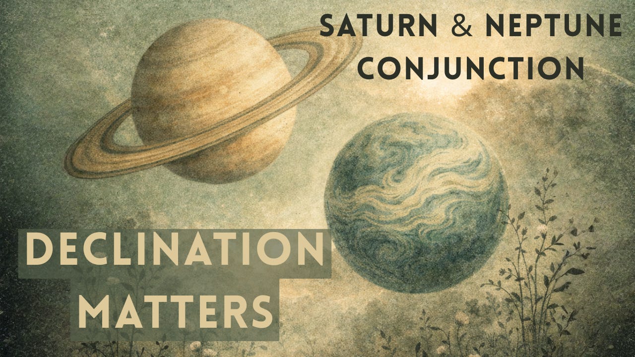 Saturn - Neptune Conjunctions at 0 Degrees Aries