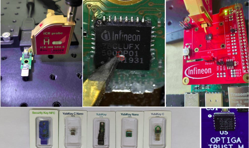 A flaw in Infineon’s security microcontrollers made it possible to ...