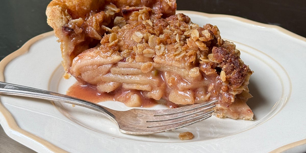 Swedish Thanksgiving: Lingonberry Apple Pie