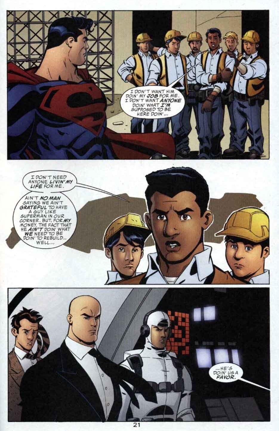 SUPERMAN AND 9/11: TOO CLOSE FOR COMFORT - Joe Casey Writes