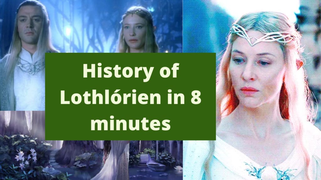 Lothlórien: a land of the Elves - by An Elf-friend
