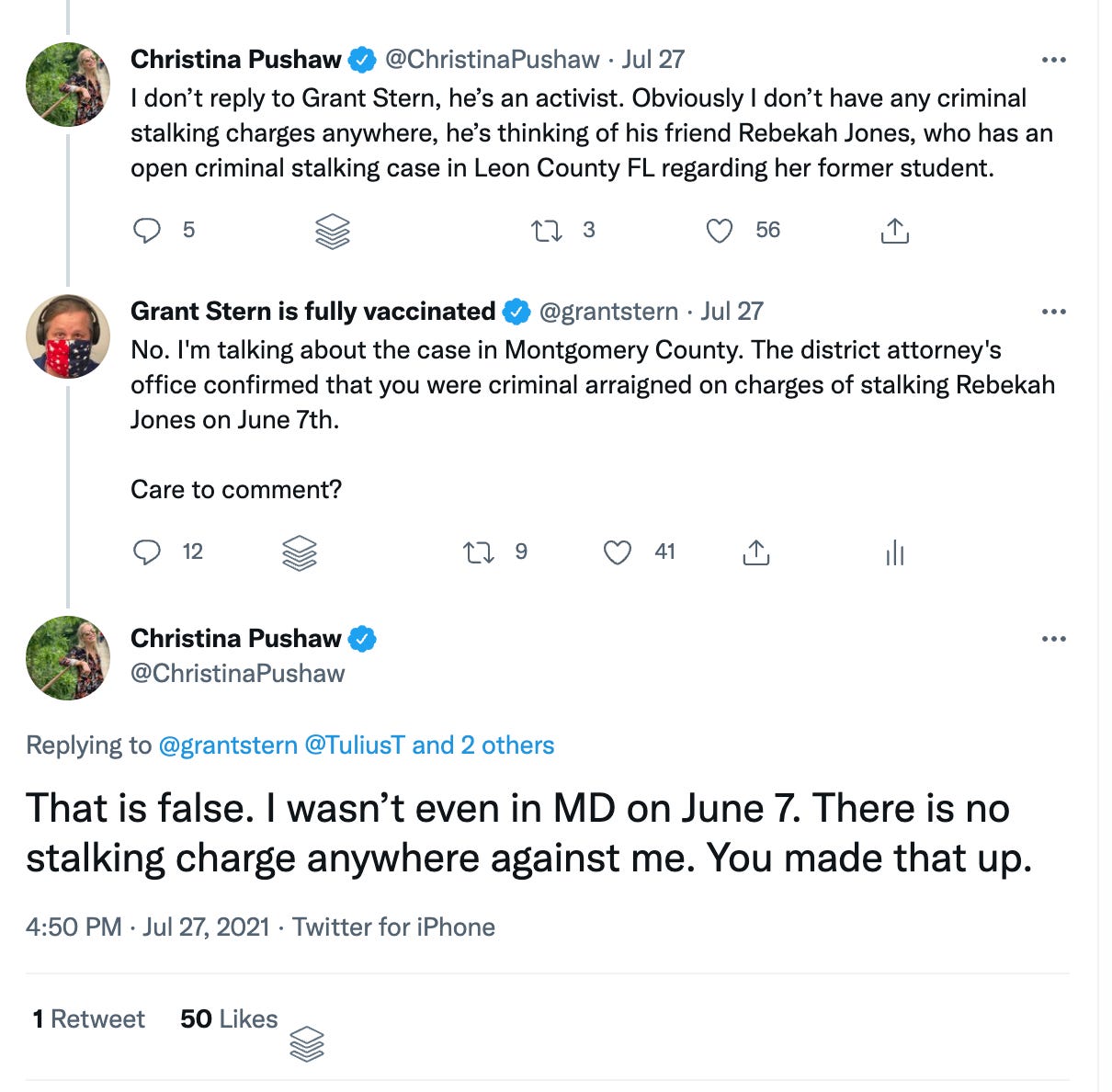 UPDATE 2: DeSantis Press Sec. gets nolle prosequi in case over Rebekah ...