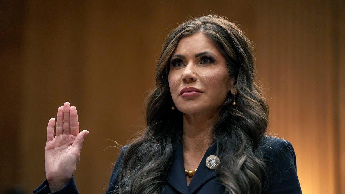 Trump Finally Fires Kristi Noem - by Pablo Manríquez