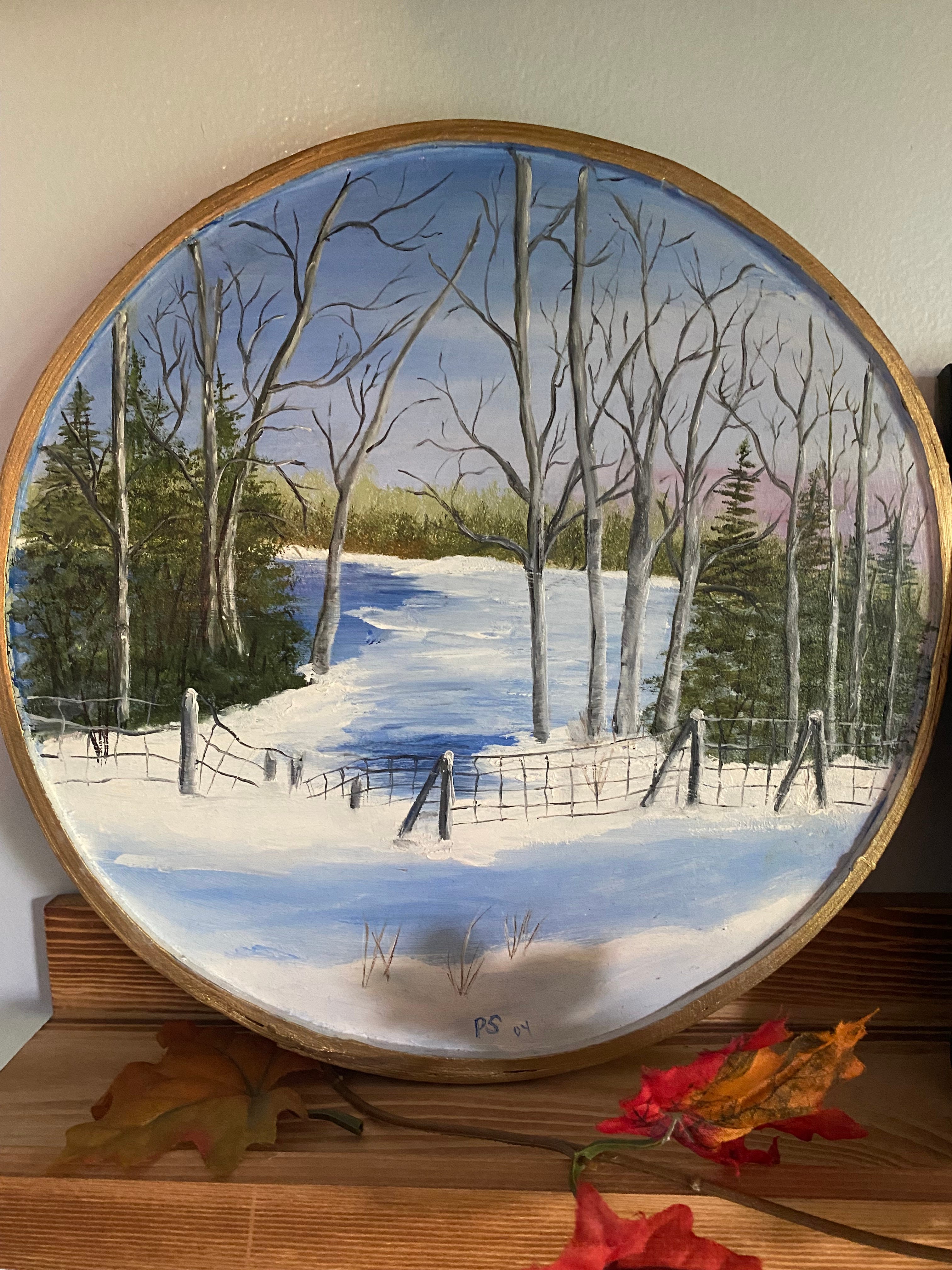 For my Grandmother - by Justin Deming - Along the Hudson