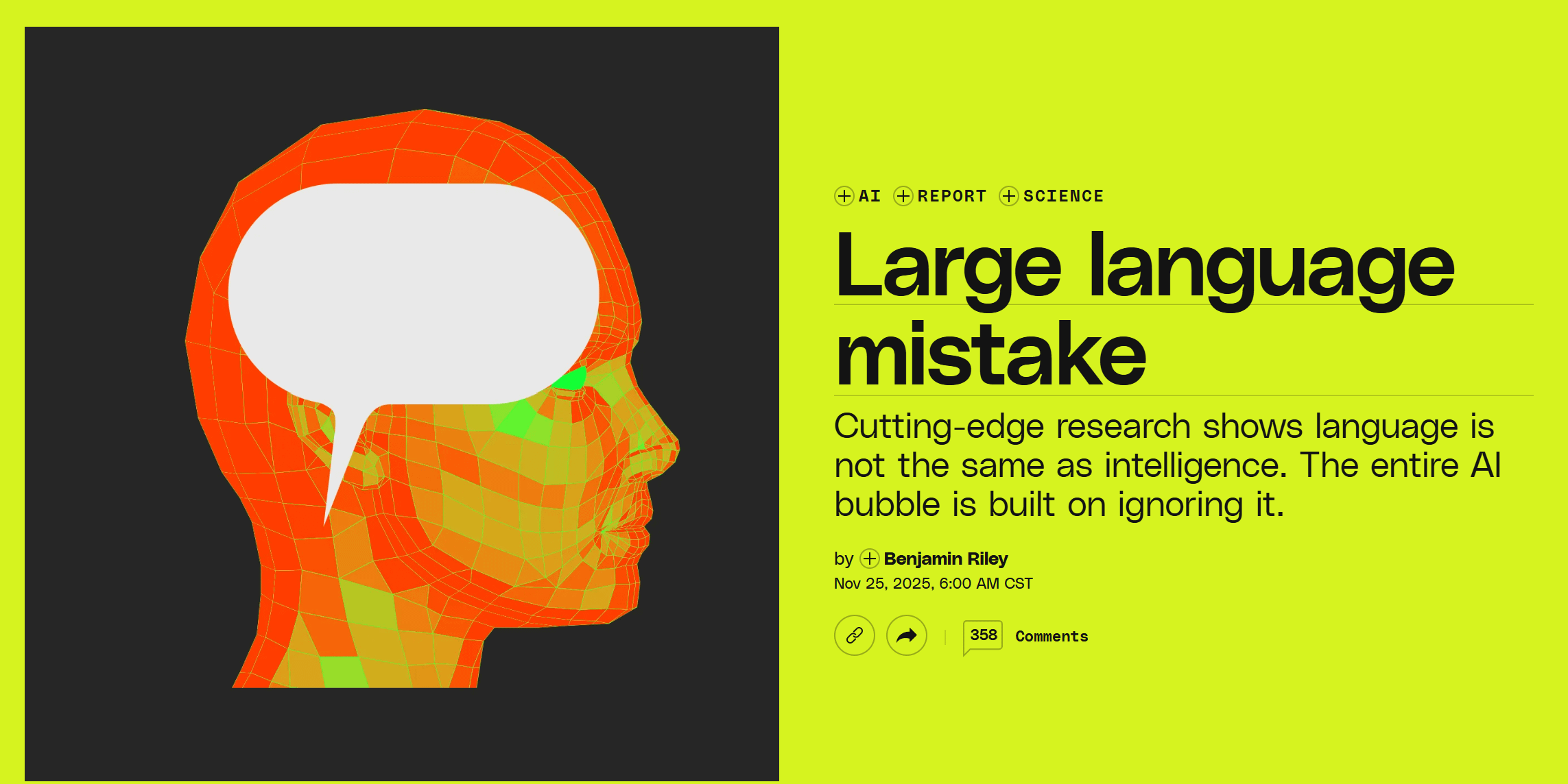 Large Language Mistake - by Benjamin Riley