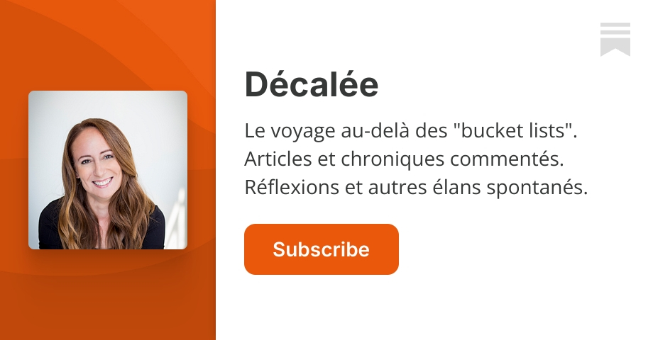 Décalée | Marie-Julie Gagnon | Substack