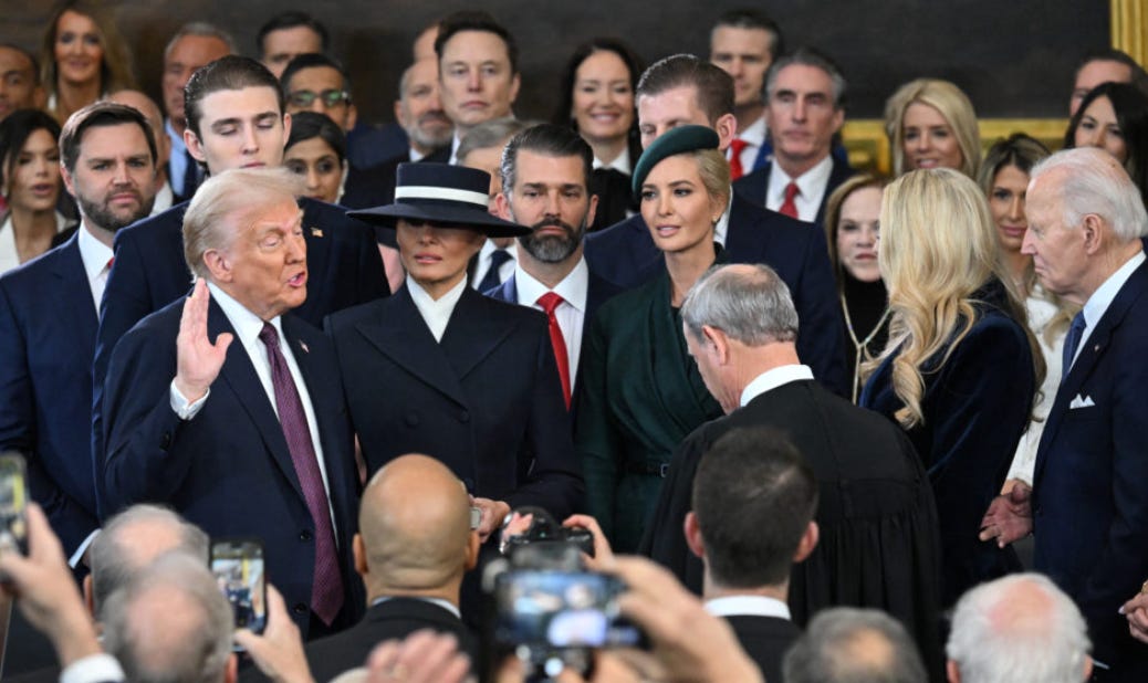 Donald Trump Sworn in as the 47th President of the United States
