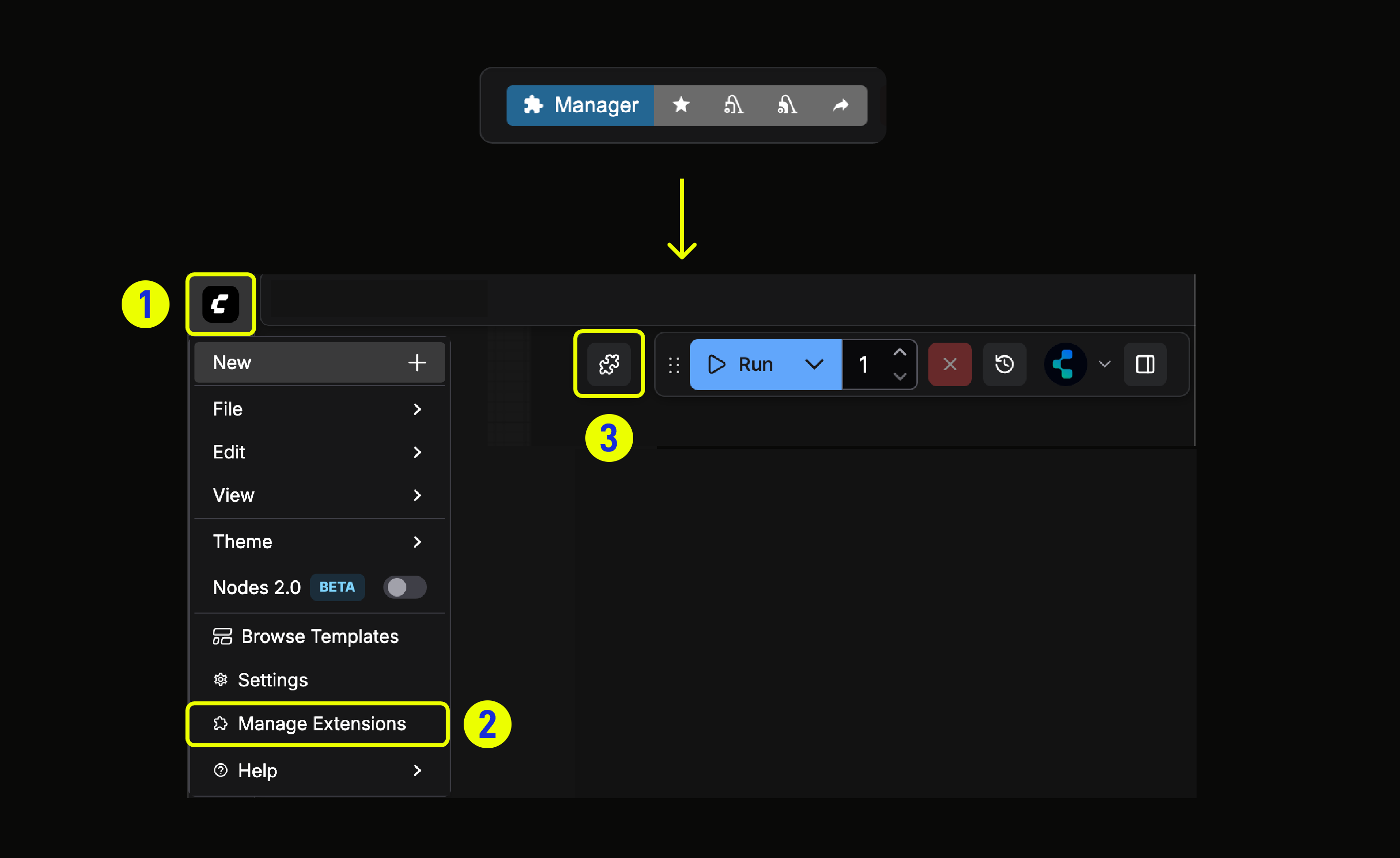Meet the new ComfyUI-Manager - by Daxiong (Lin)