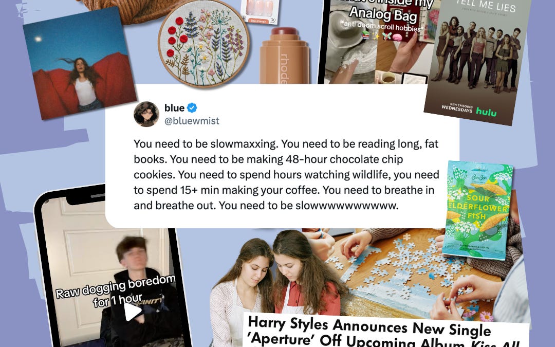are we being performatively offline? - by The Everygirl