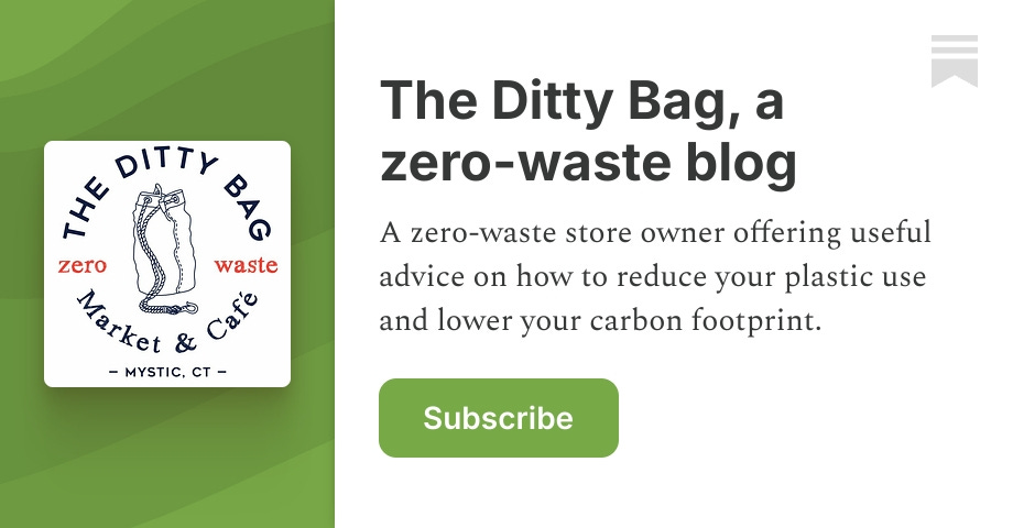 The Ditty Bag, a zero-waste blog | Jason | Substack