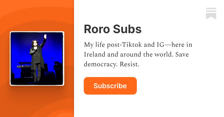 Roro Subs | ROSIE ODONNELL | Substack