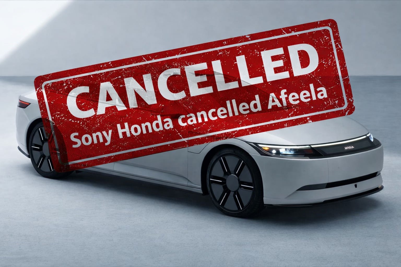 Christopher Chico (@christopherchico): "Sony Honda Mobility cancelled ...