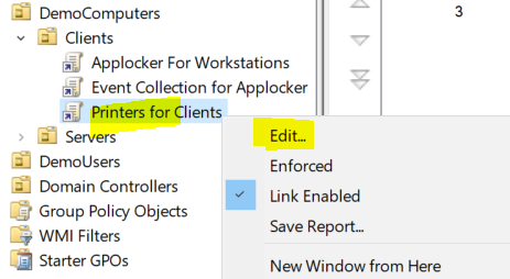Deploying Printers in AD by GPO - by Bill Sanders