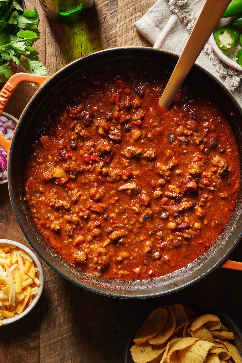 Snow day chili - Ashley Manila