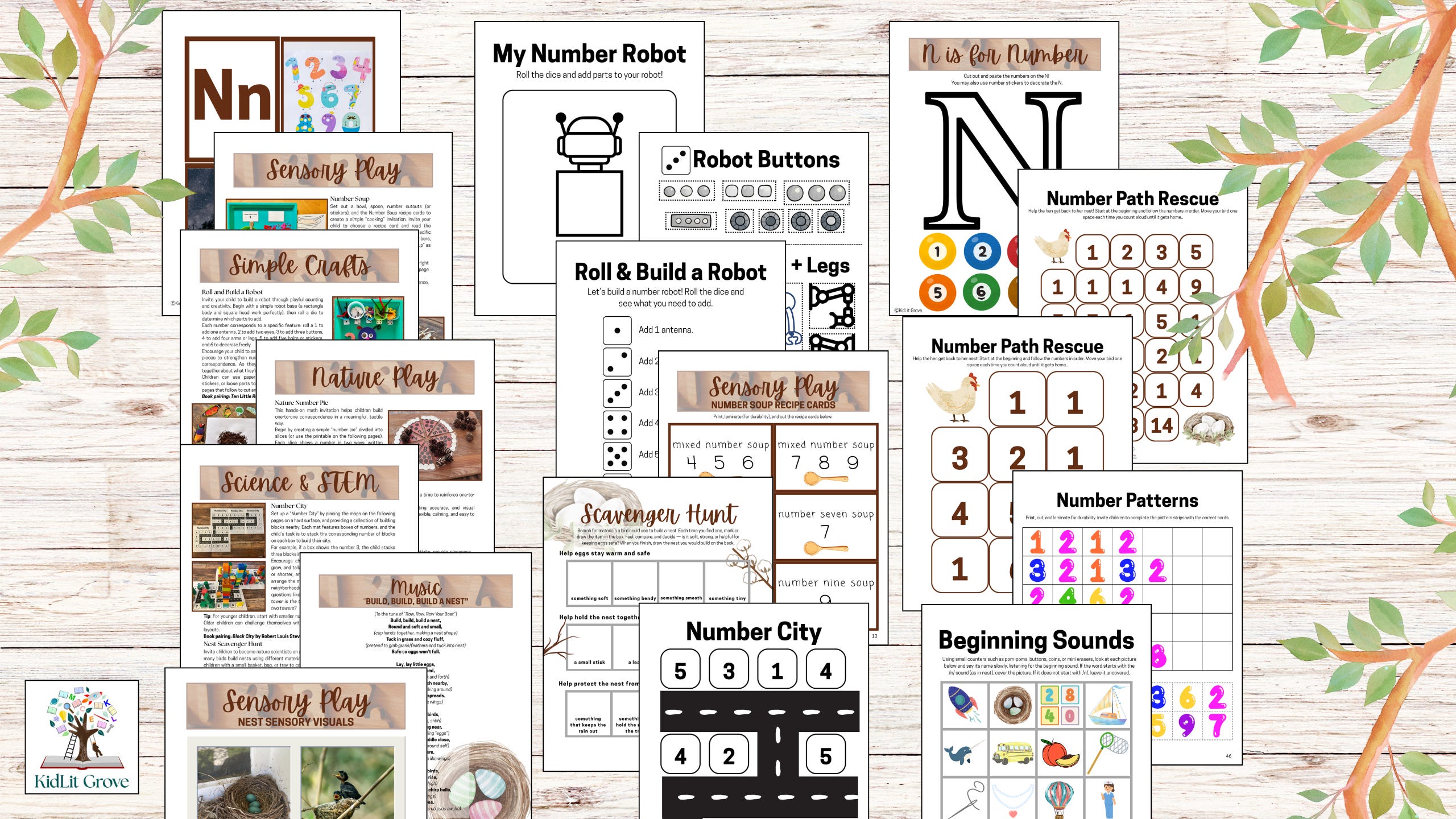 Play & Learn: Exploring the Letter N