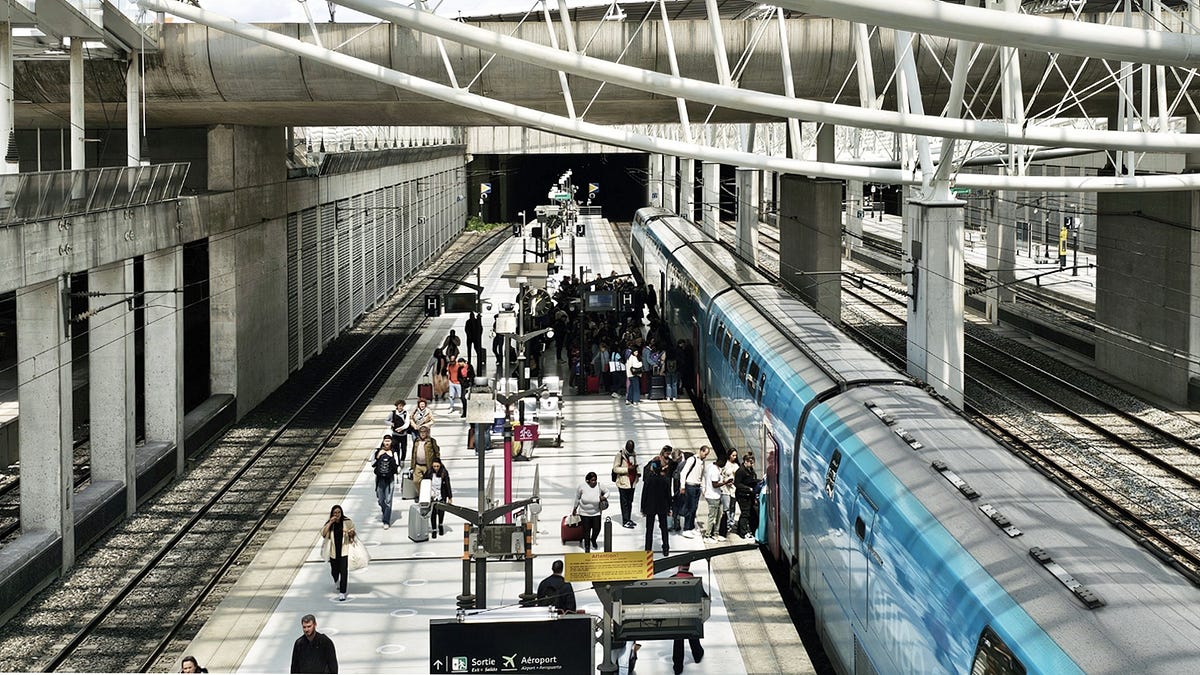 Getting Around: Catching a Train at CDG - by Richard Thomas