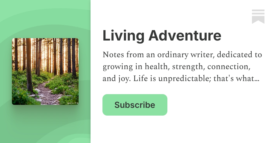 Living Adventure | Elizabeth Gelfeld | Substack