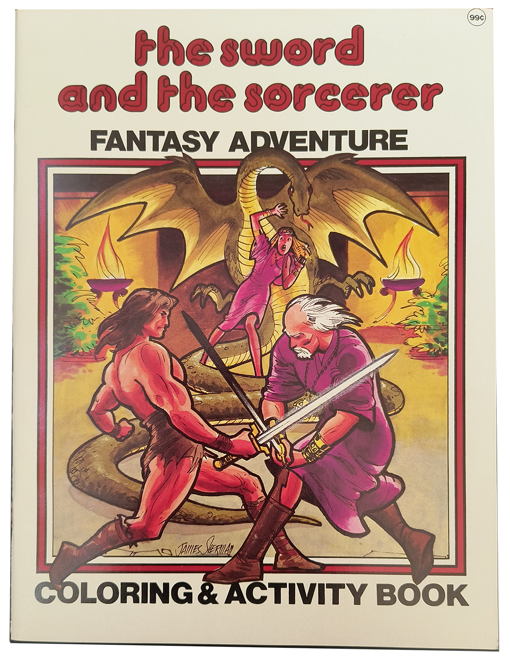 The Sword and the Sorcerer (Coloring Books?)