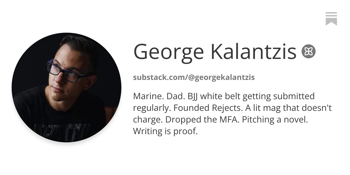 George Kalantzis | Substack
