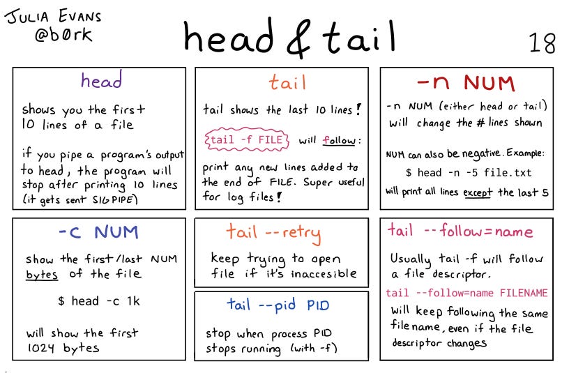The Linux tail command - The Coding Gopher