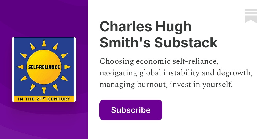 Charles Hugh Smith's Substack | Substack