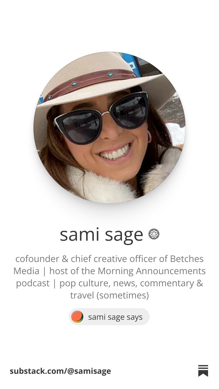 sami sage | Substack