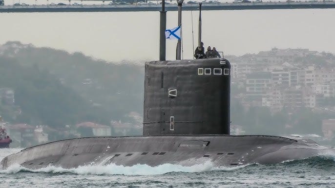 Russian Kilo-Class Submarine Suffers Technical Failure Near Gibraltar ...