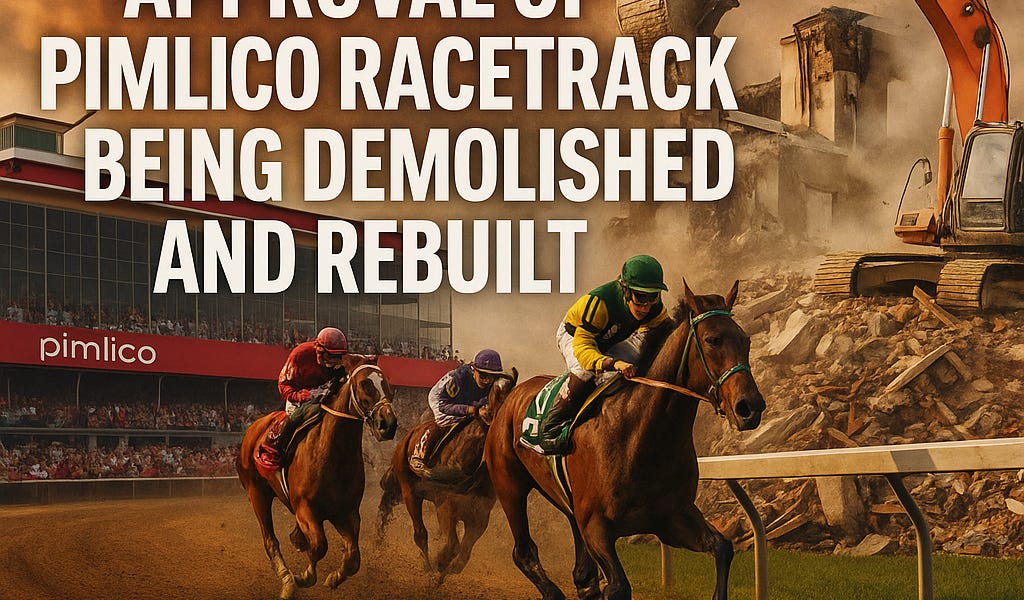 A New Era for Pimlico: Maryland Approves Bold Rebuild of Historic Racetrack