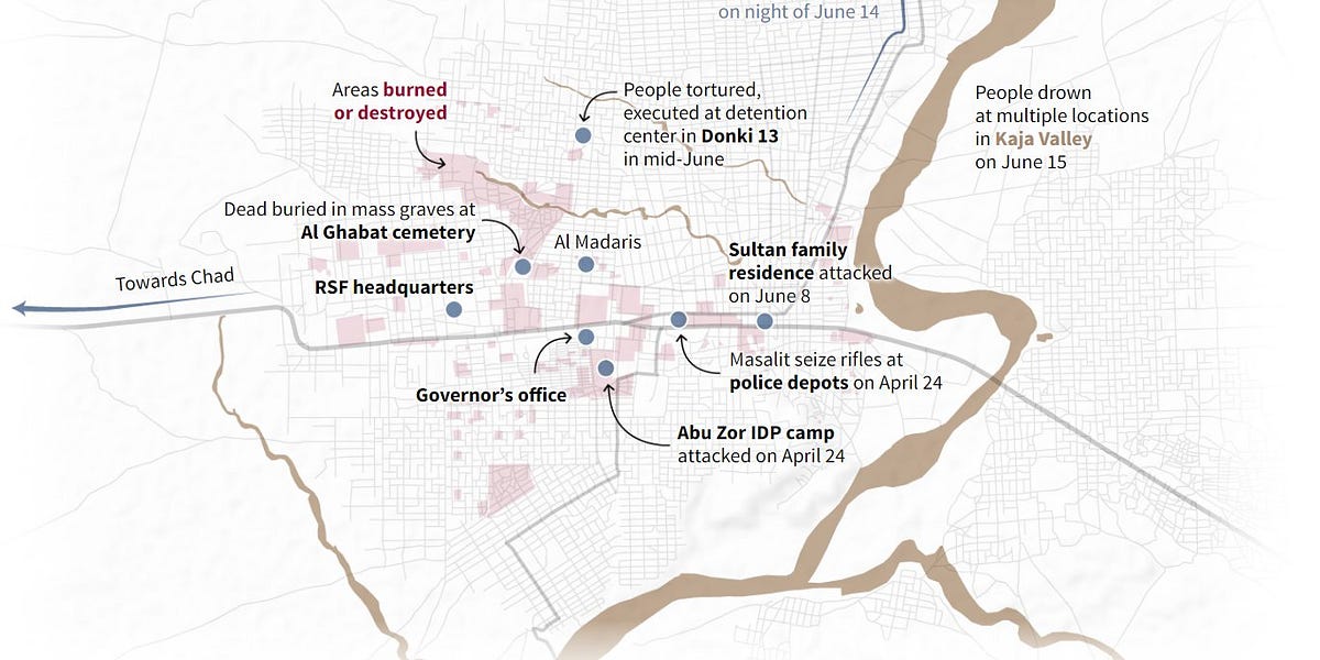 "The Slaughter of El Geneina" - Sudan War Monitor