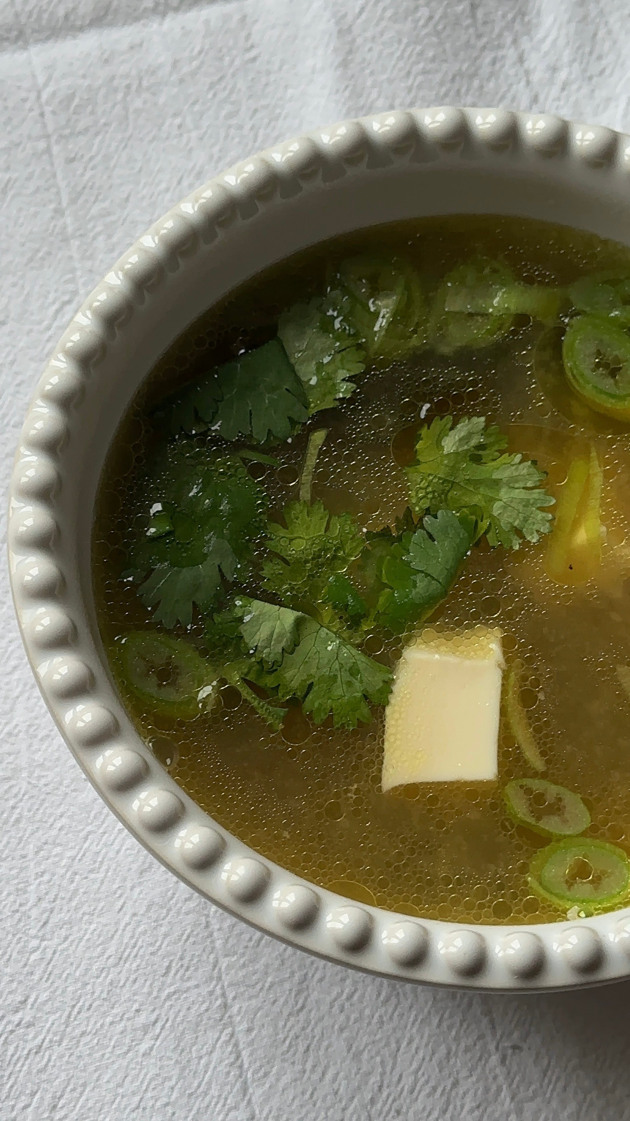 Soupe miso express au bone broth - by Emie.rz