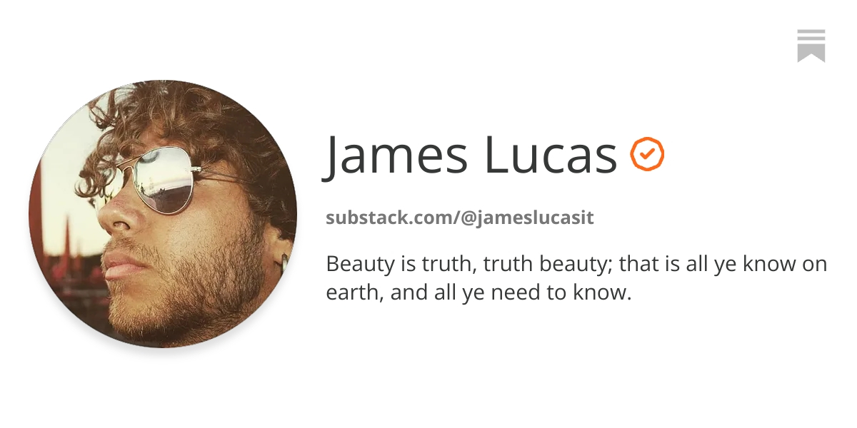 James Lucas | Substack