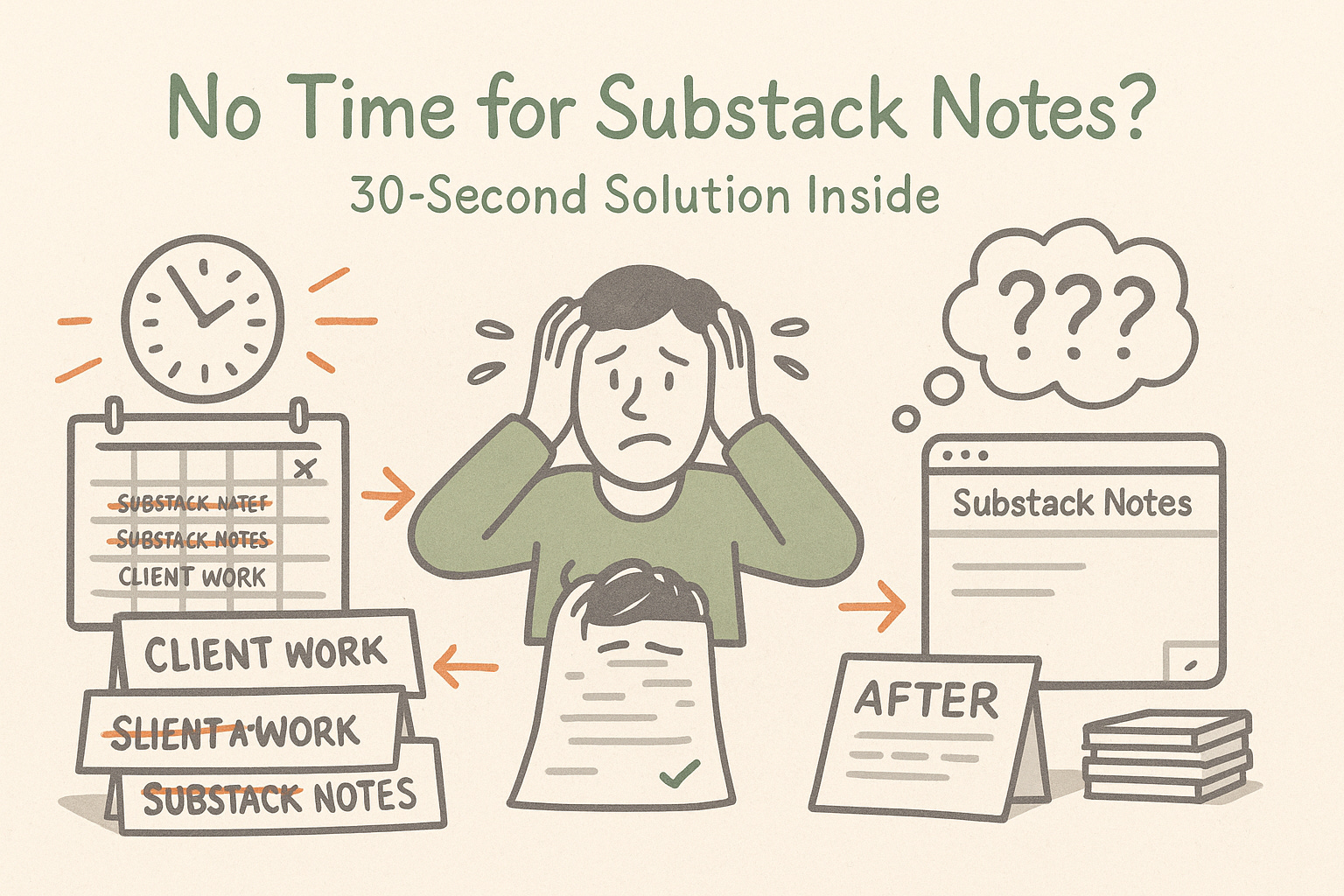 I Fill My Substack Notes Queue for a Month in Just 30 Seconds - Here's How