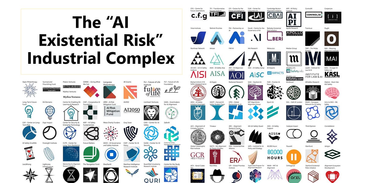 The “AI Existential Risk” Industrial Complex