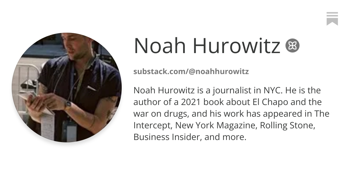 Noah Hurowitz | Substack