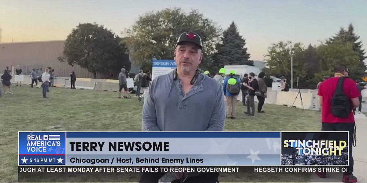 TERRY NEWSOME AT THE ICE DETENTION CENTER