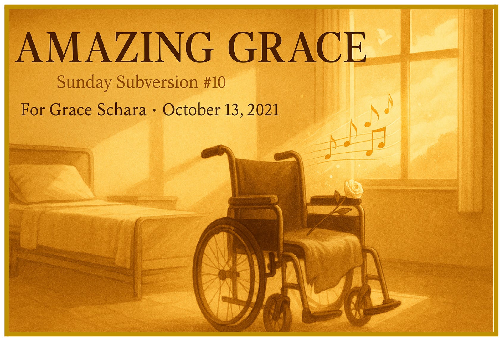 Amazing Grace: Why We Dissent, Fight, and Never Stop Commenting