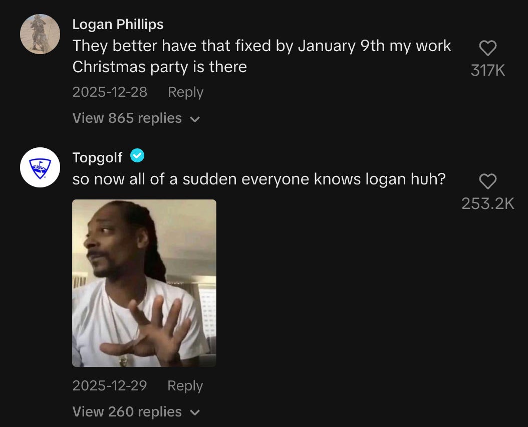 so now all of a sudden everyone knows logan huh?