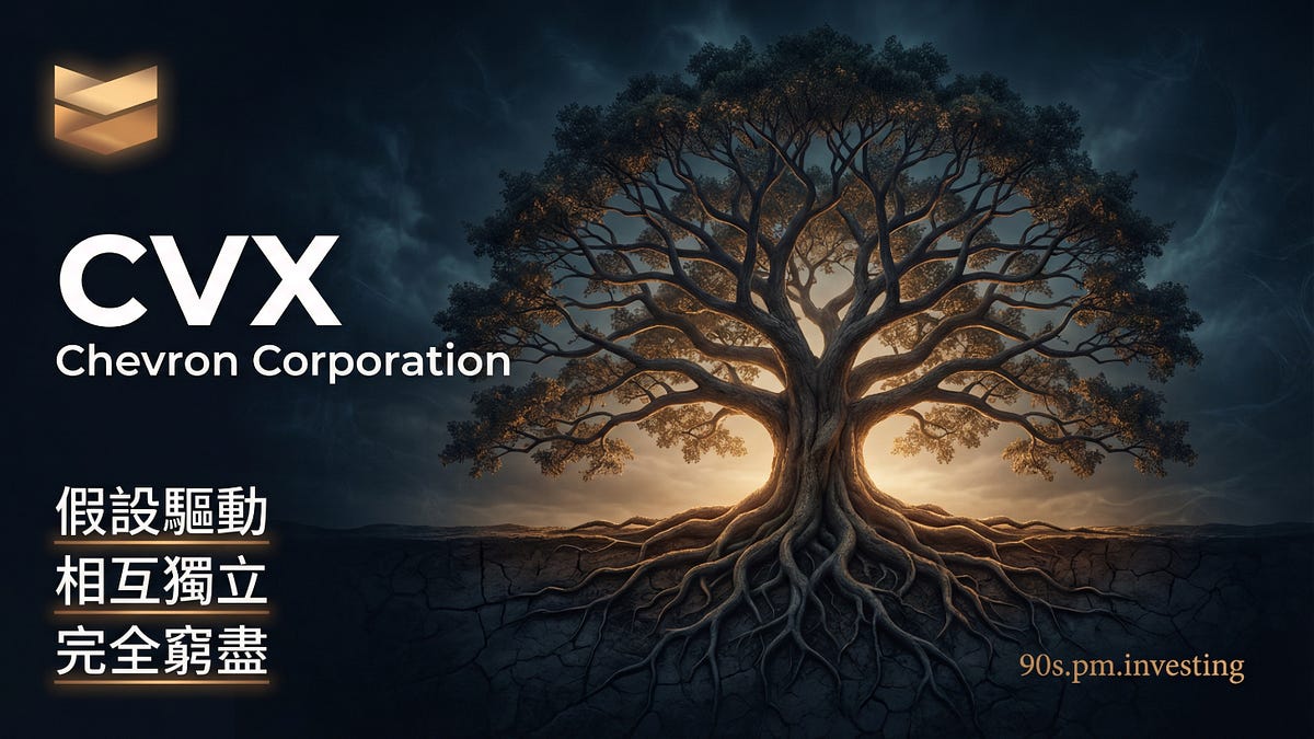 Chevron Corporation（CVX）- 我們畫樹 - 90s.pm.investing